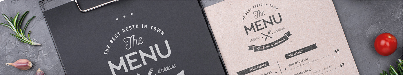 Menu Printing - Wizardz Print and Design Cape Town